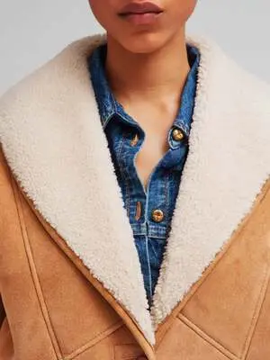 BLAZÉ MILANO Tatoosh Shearling` Coat