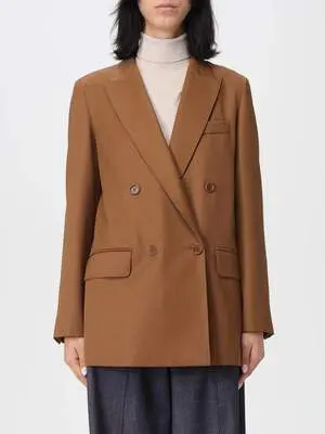 Max Mara Notched Lapel Outerwear For Women