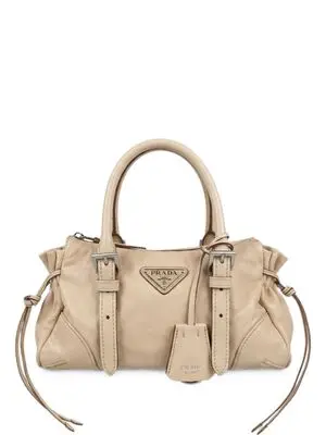 Prada Karin Small Leather Handbag - Multicolor