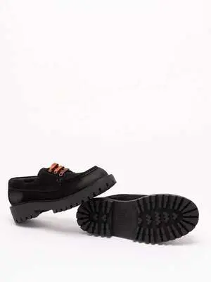 Prada Laced Suede Loafers