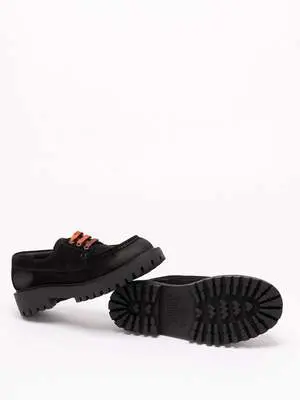 Prada Laced Suede Loafers - Multicolor