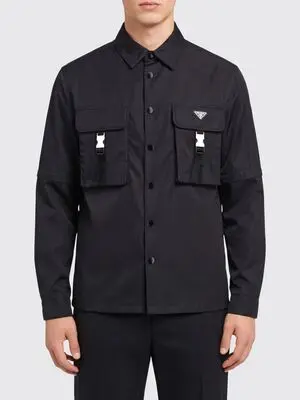 Prada Recycled Nylon Shirt - Black