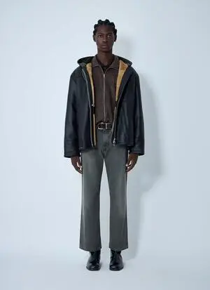 Our Legacy Leather Blizzard Jacket