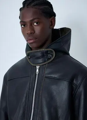 Our Legacy Leather Blizzard Jacket