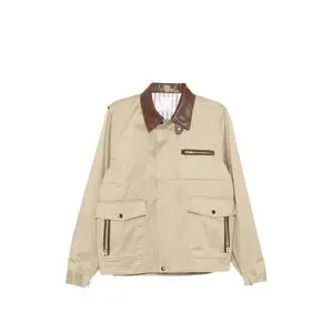 Sacai Neutrals Jackets Military Jackets