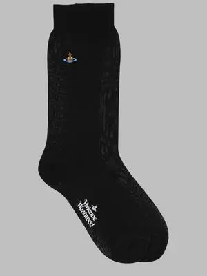 VIVIENNE WESTWOOD Calzini Con Logo - Black