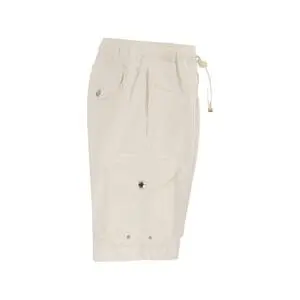 Brunello Cucinelli Neutrals Shorts Cargo Shorts - Cream