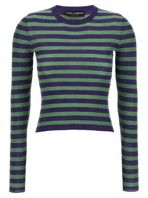 Dolce & Gabbana Striped Knitwear For Women