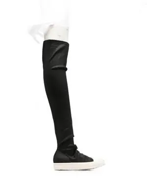 RICK OWENS RICK OWENS DRKSHDW Over-the-Knee Denim Boots