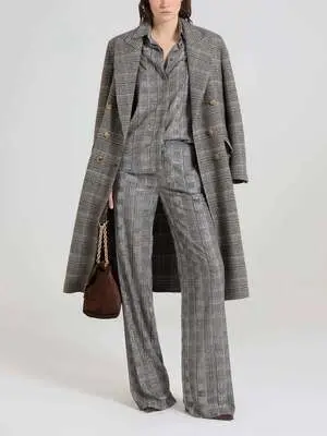 ERMANO SCERVINO Ermanno Scervino Checked Viscose Shirt