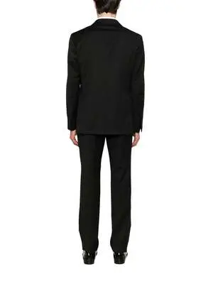 Tagliatore Two-piece Wool Dress