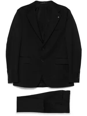 Tagliatore Two-piece Wool Dress - Black