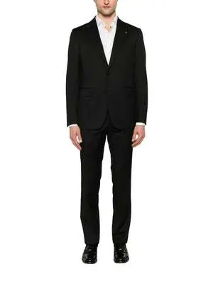 Tagliatore Two-piece Wool Dress