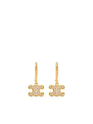Celine Triomphe Earrings - Multicolor