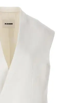 JIL SANDER Oversize Tailored Vest