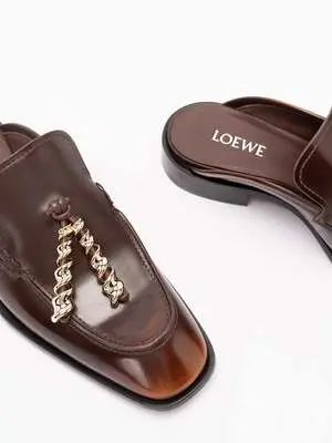 Loewe Edge` Mule Loafers - Multicolor