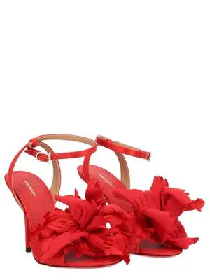 FERRAGAMO Heeled Sandal - Red
