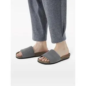 Brunello Cucinelli Flip-flops & Slides - Silver