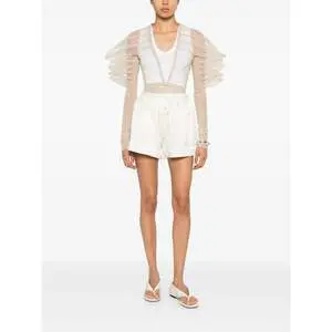 Rick Owens Neutrals Tops Blouses - Cream