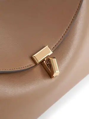 TOTEME T-lock Leather Clutch