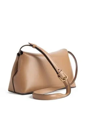 TOTEME T-lock Leather Clutch