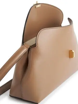 TOTEME T-lock Leather Clutch