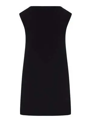 Celine Wool Blend Dress With Triomphe Logo