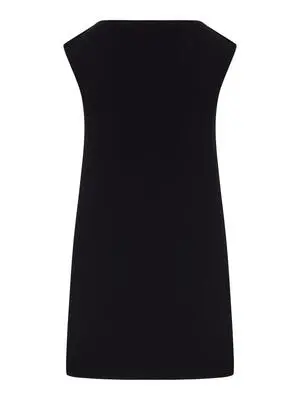 Celine Wool Blend Dress With Triomphe Logo