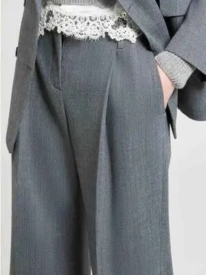 ERMANO SCERVINO Ermanno Scervino Tailored Wool Pants