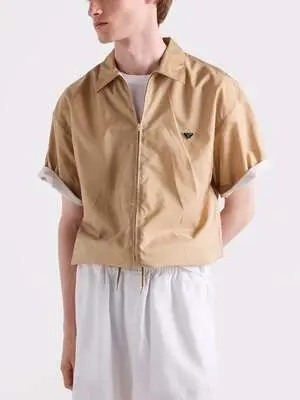 Prada Re-nylon Short Sleeved Shirt