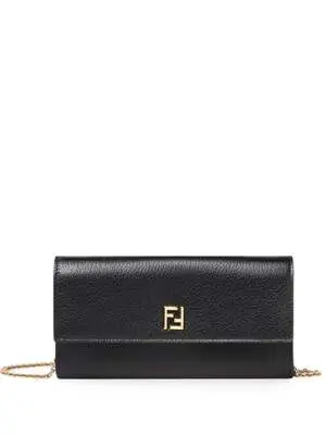 Fendi Leather Continental Wallet - Multicolor