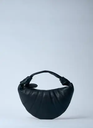 LEMAIRE Mini Fortune Croissant Handbag - Black