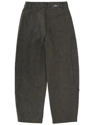 GANNI Mouline Pants - Green