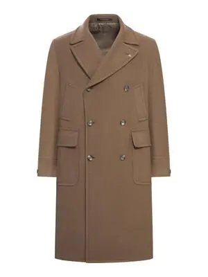 Tagliatore Sherry Wool Coat - Brown