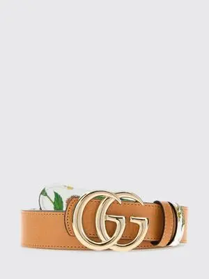 Gucci Leather Belt - Cream