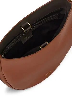 FERRAGAMO Leather Medium Hobo Bag