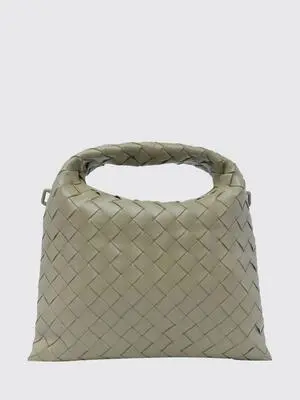 Bottega Veneta Hop Woven Leather Bag - Green