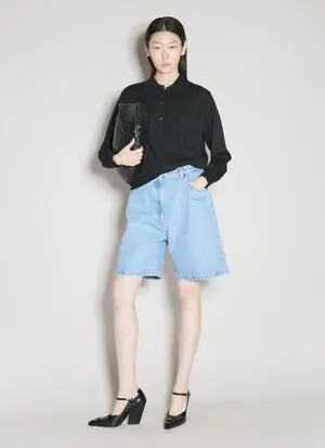 Prada Cashmere Polo Sweater