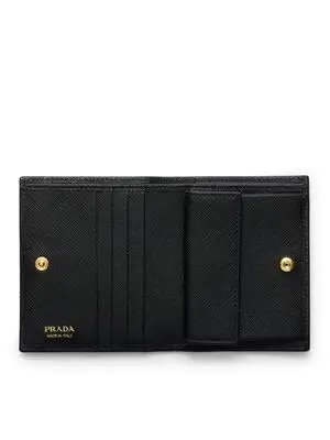 Prada Small Wallet In Saffiano