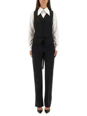 Alexander McQueen Vest Corset - Black