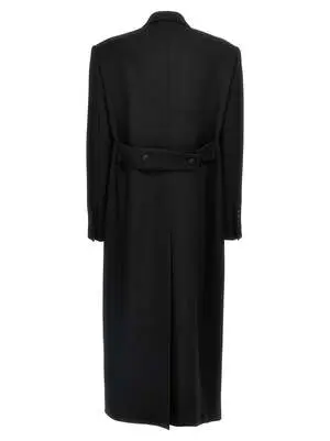 Dolce & Gabbana Wool Gabardine Tuxedo Coat