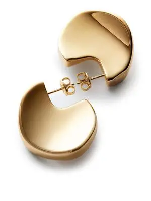 Bottega Veneta Geometric Design Earrings - Gold
