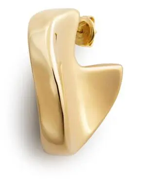 Bottega Veneta Geometric Design Earrings - Gold