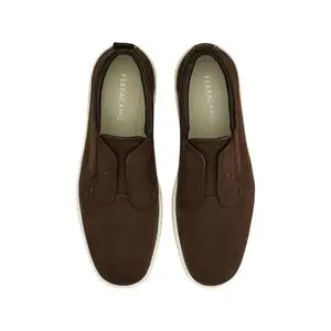 FERRAGAMO Slip-on Trainers - Brown