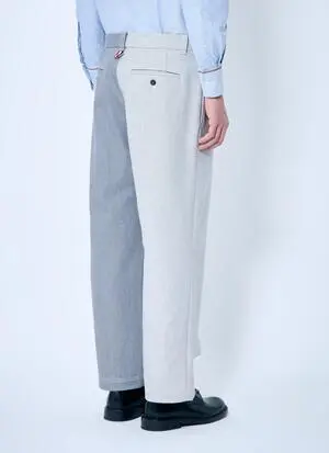 Thom Browne Constrast Tailored Pants