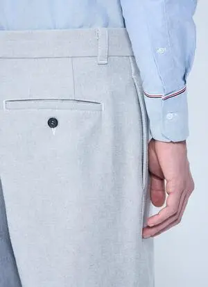 Thom Browne Constrast Tailored Pants