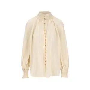 Zimmermann Neutrals Tops Shirts