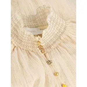 Zimmermann Neutrals Tops Shirts