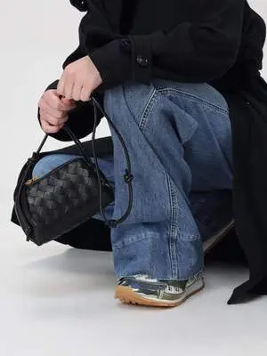 Bottega Veneta Woven Leather Concert Pouch