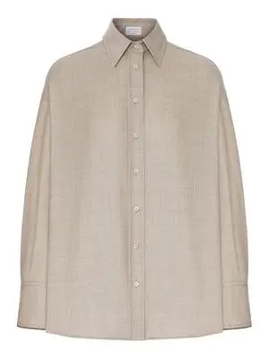 BRUNELLO CUCINELLI Brunello Cucinelli Women Classic Cashmere Shirt